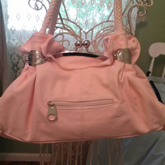 Bags | Pretty Pastel Pink Handbag | Poshmark